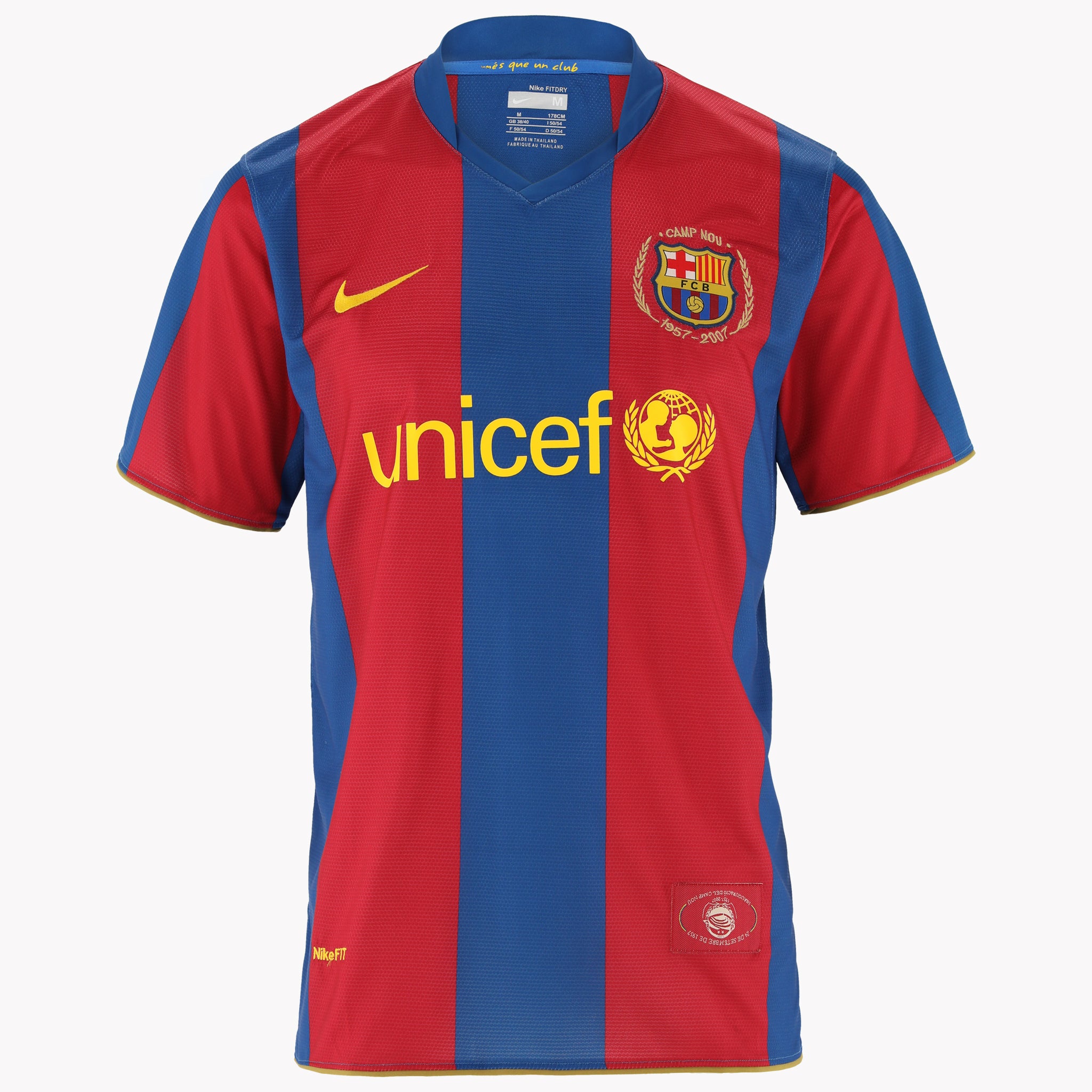 Ronaldinho Barcelona 2007-08 Back Signed Shirt: Samba Soccer Gem – The ...