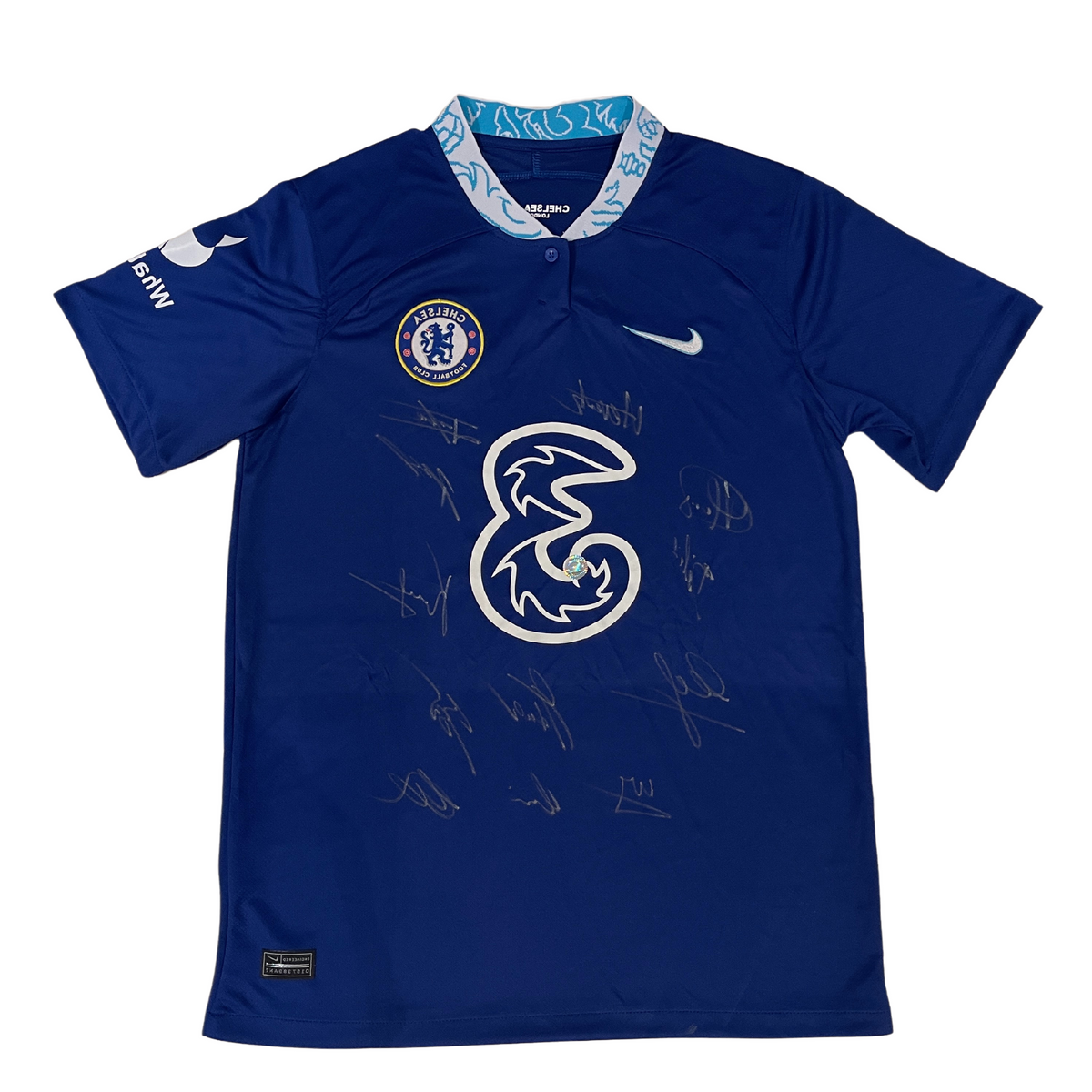 Chelsea Team Home 2022-2023 Squad Signed Shirt: Blue Dynasty – The ...