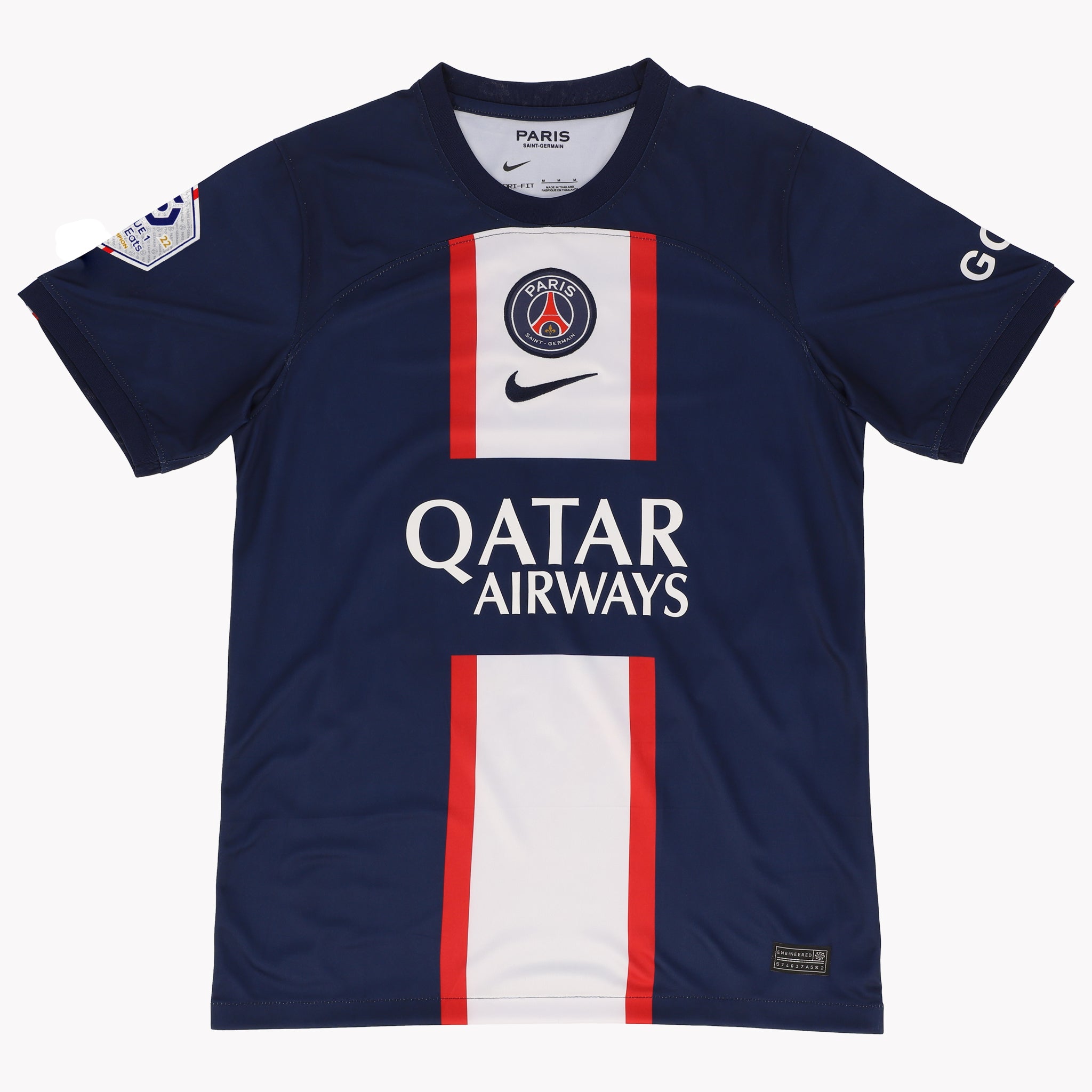 Messi PSG Home 2022-23 Back Signed: A Parisian Masterpiece – The ...