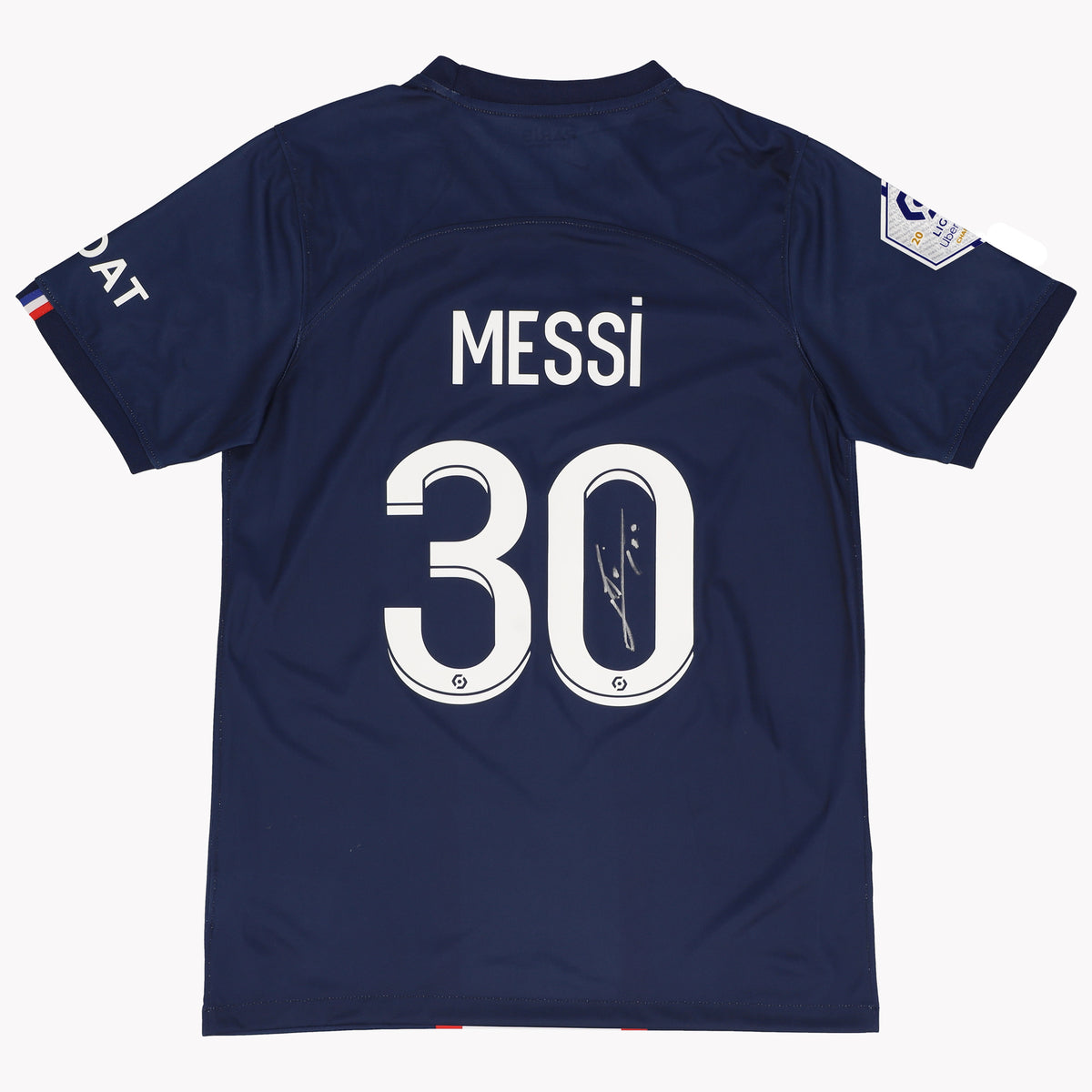 Messi PSG Home 2022-23 Back Signed: A Parisian Masterpiece – The ...