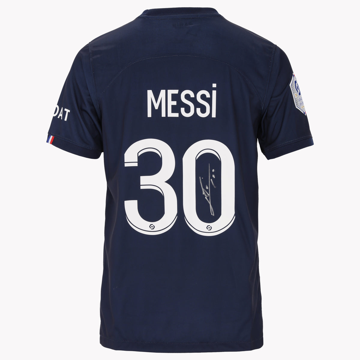Messi PSG Home 2022-23 Back Signed: A Parisian Masterpiece – The ...