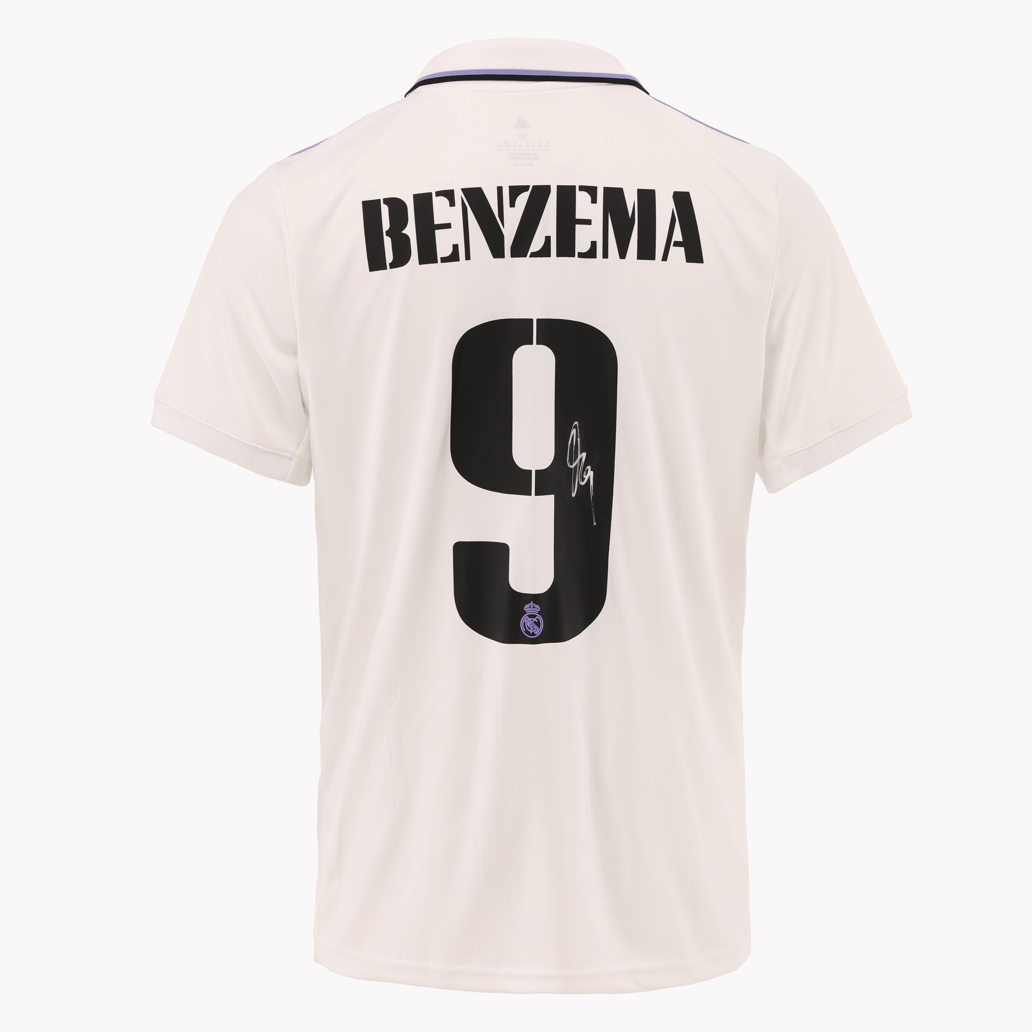 Karim Benzema Real Madrid 2022-2023 Back Signed Shirt: A Gem – The ...