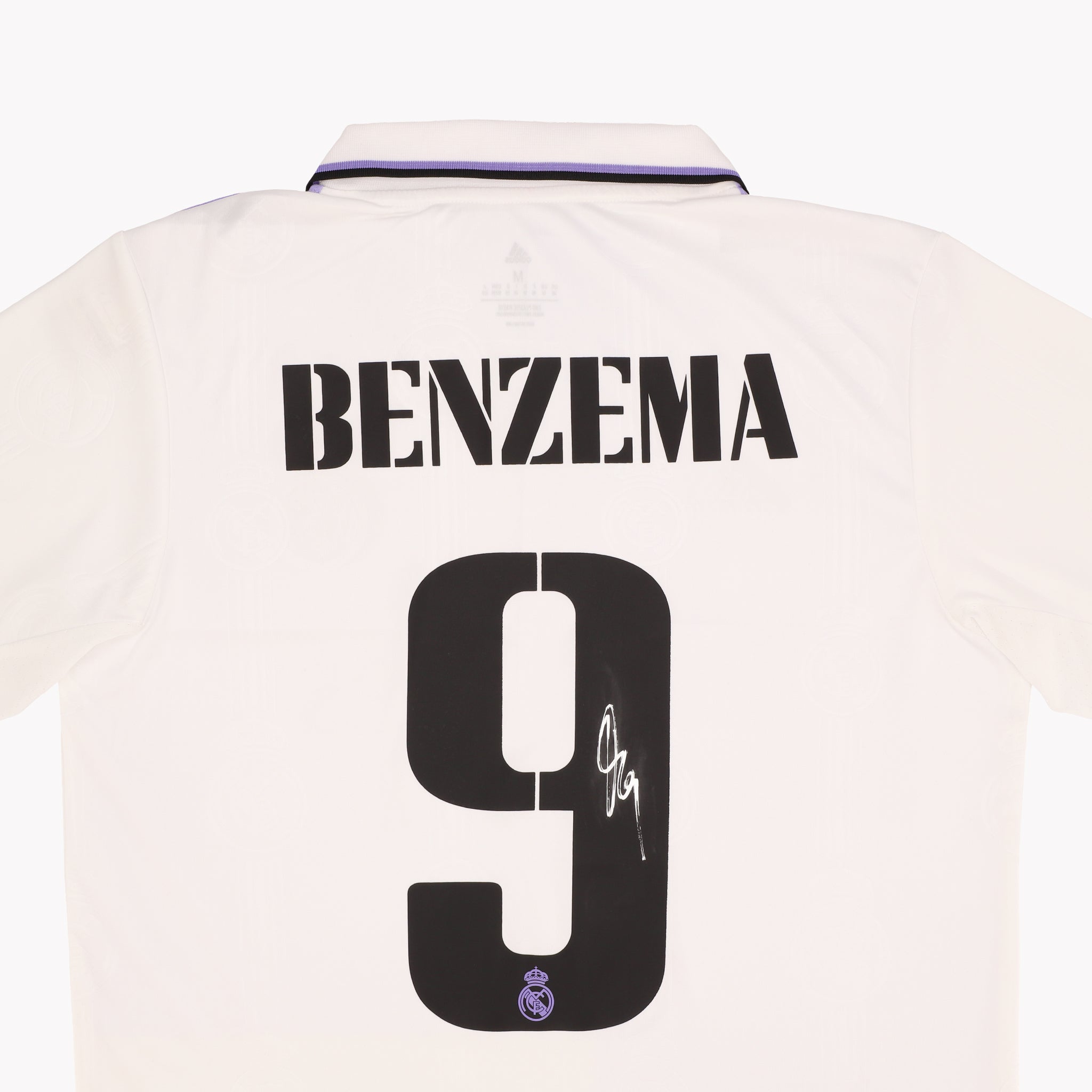 Karim Benzema Real Madrid 2022-2023 Back Signed Shirt: A Gem – The ...
