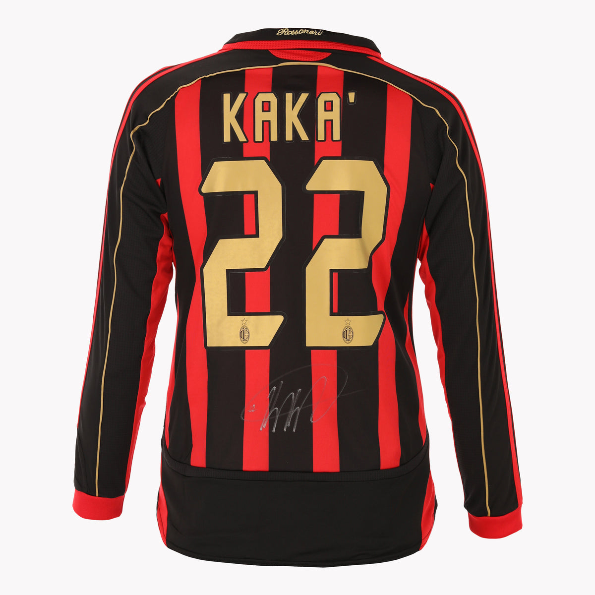 Kaka AC Milan Back Signed: A Rossoneri Reverie – The Football Autograph