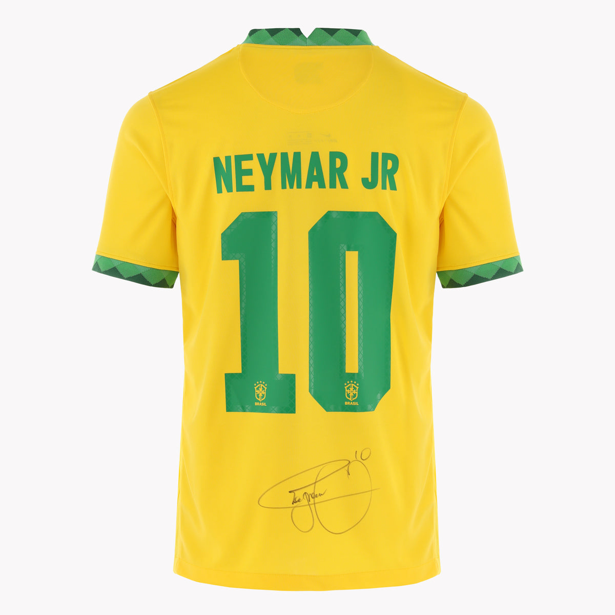 Neymar Brazil Back Signed: A Carnival of Soccer Skill – The Football ...