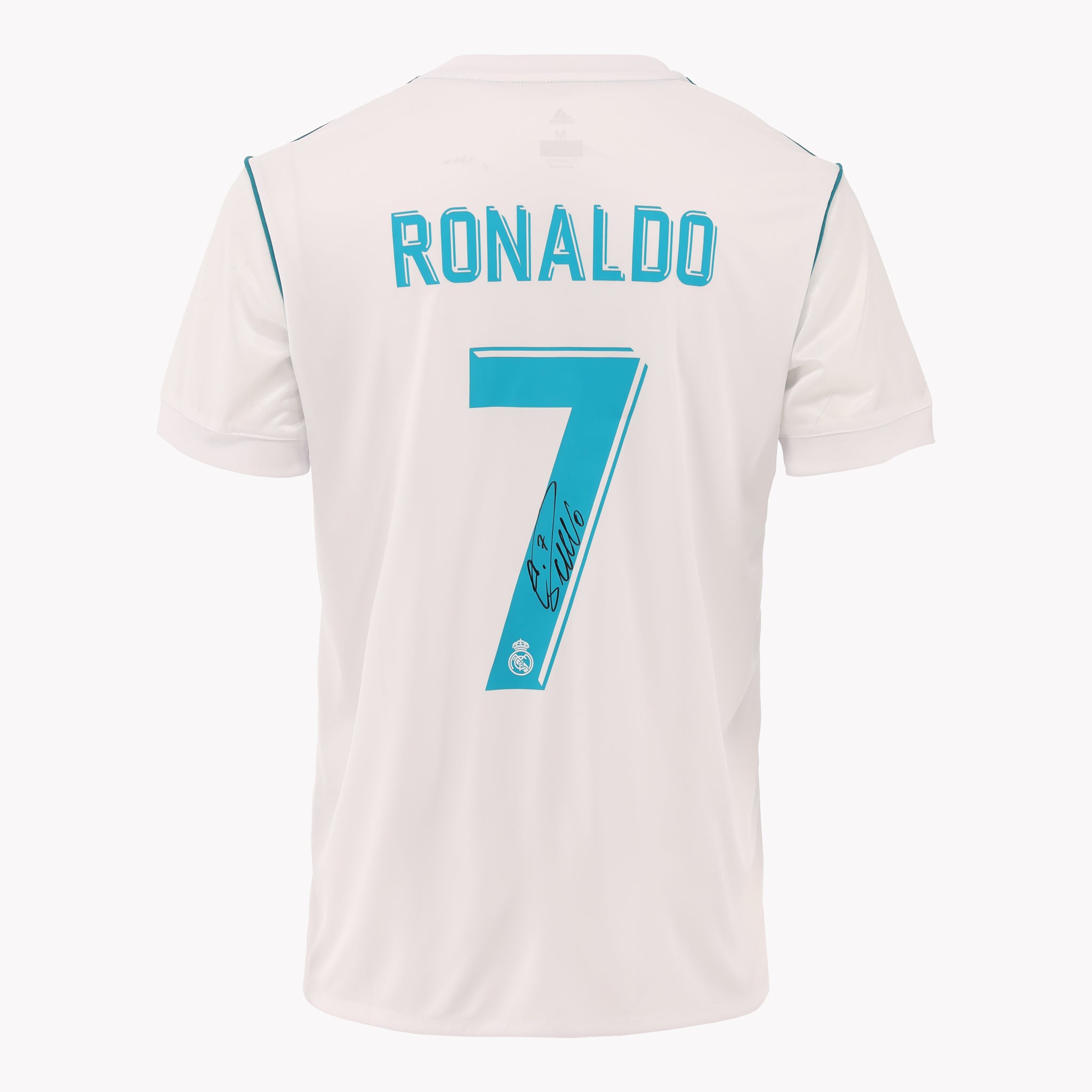 Cristiano Ronaldo Real Madrid Home 2017-2018 Signed Shirt – The ...