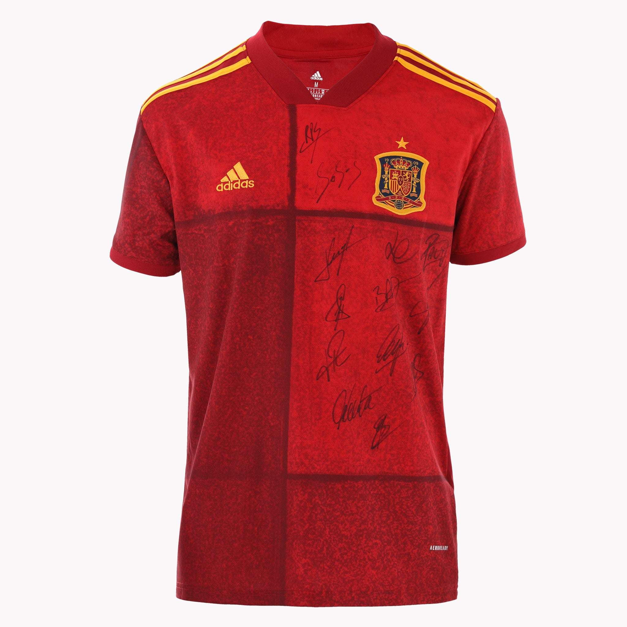 Spain National Team World Cup 2022 Squad Signed Shirt – The Football ...
